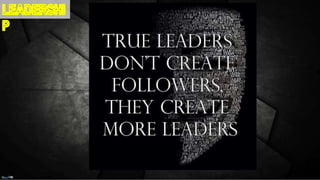 What is Leadership (Ten Commandments in Leadership) | PPTX