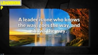 What is Leadership (Ten Commandments in Leadership) | PPTX