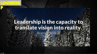 What is Leadership (Ten Commandments in Leadership) | PPTX