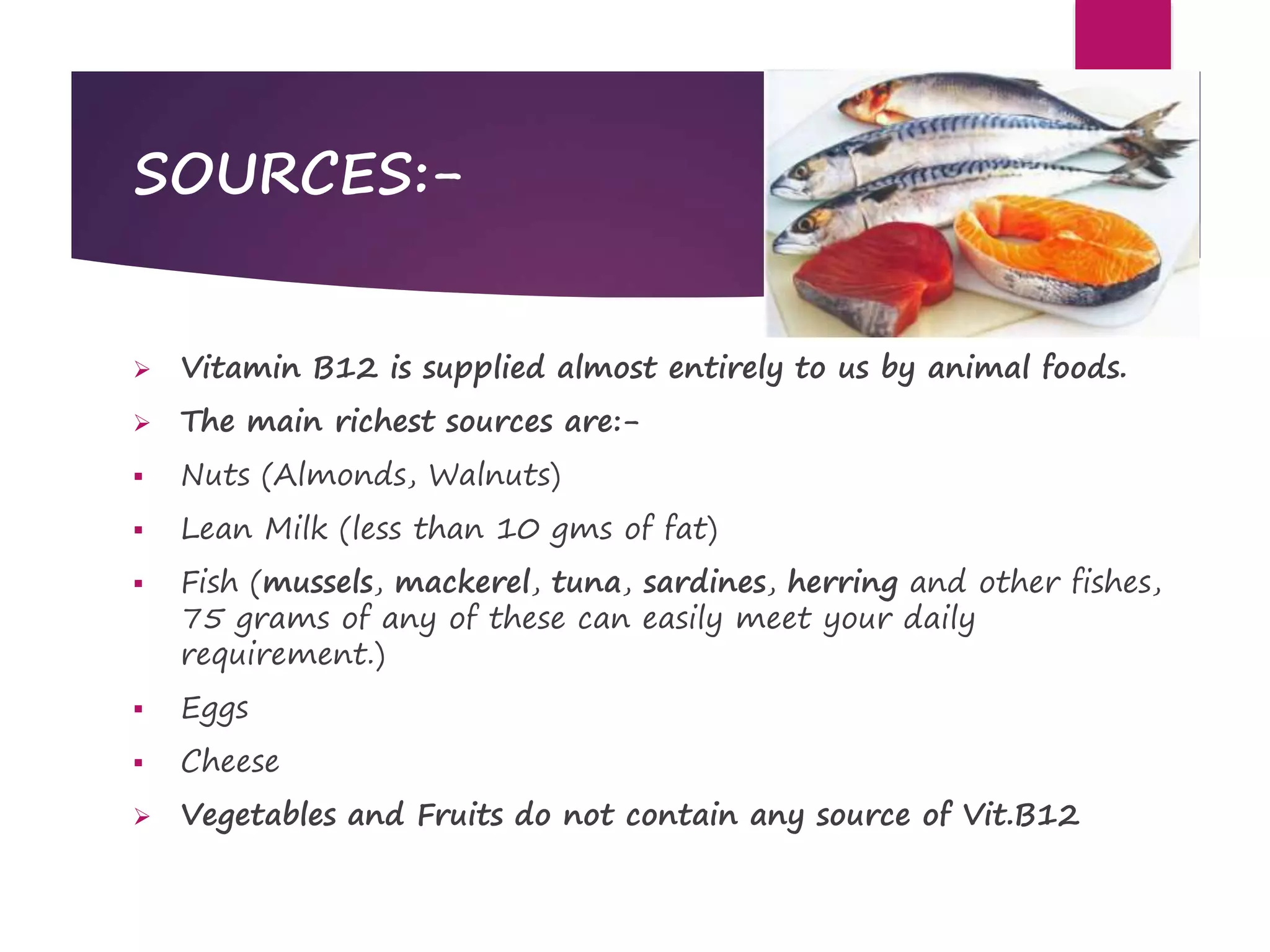 Cyanocobalamin (Vitamin B12) | PPTX