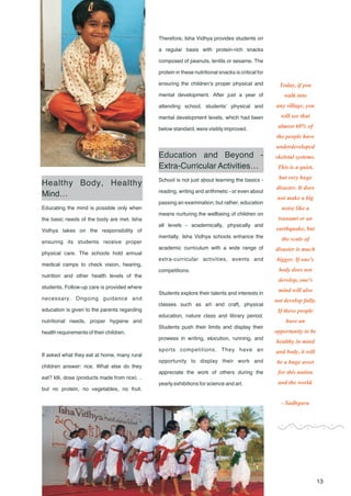 Isha Outreach 2008 Review | PDF