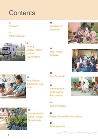 Isha Outreach 2008 Review | PDF