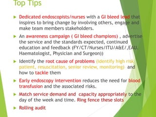 Prof Sauid Ishaq - acute upper GI bleed service Dudley | PDF
