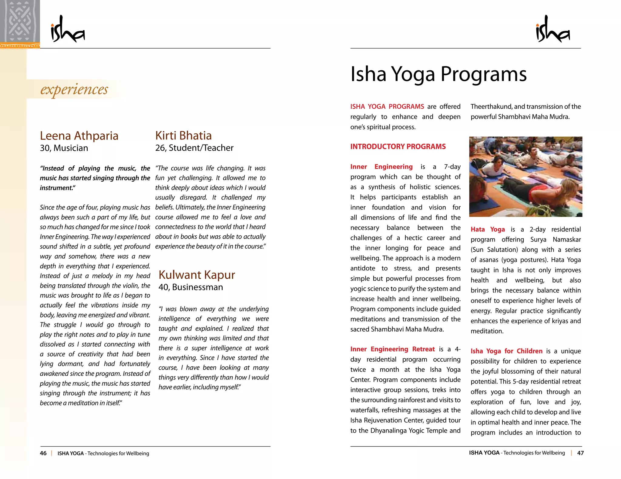Isha yogabooklet | PDF