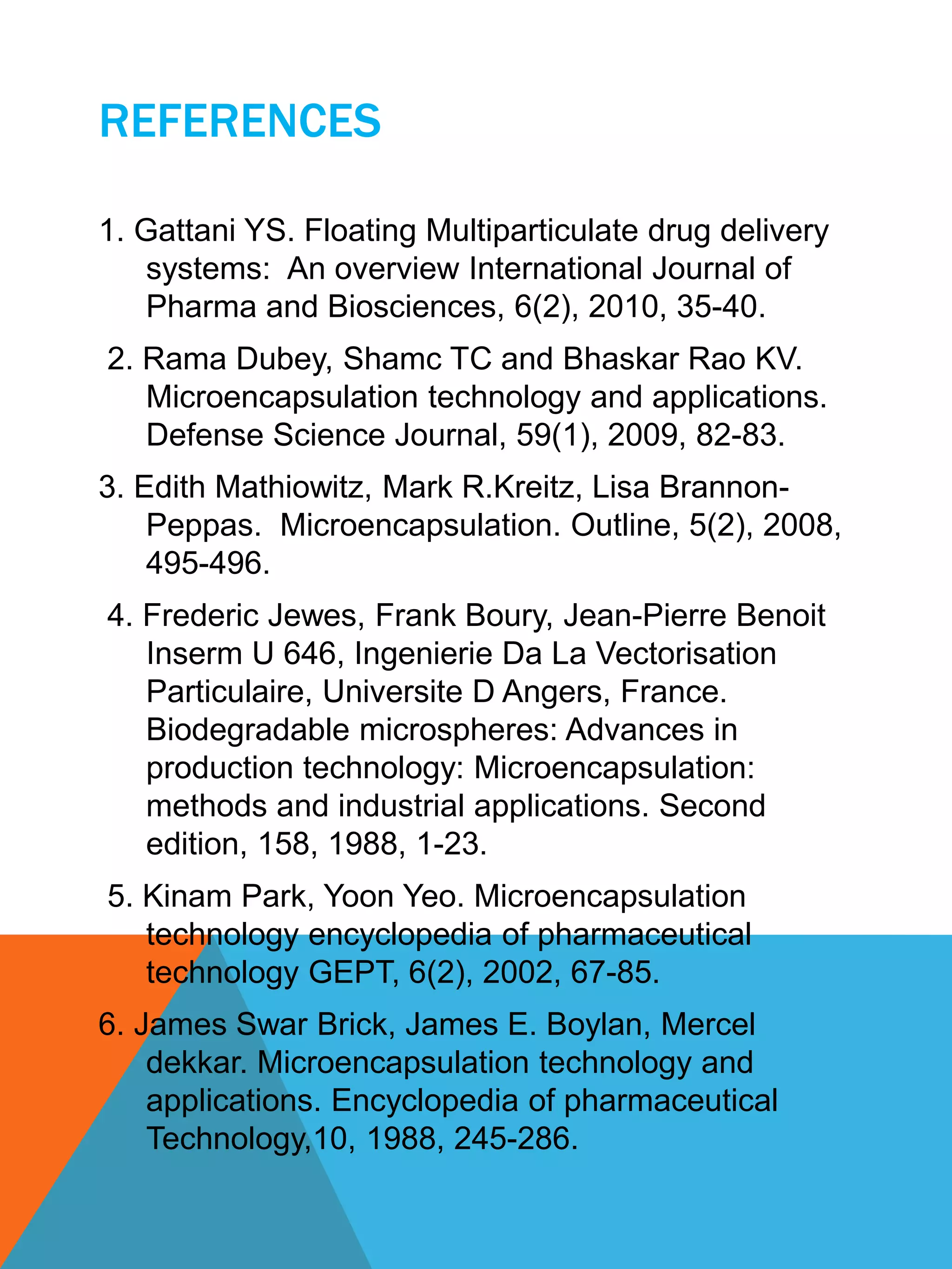 microparticulate drug delivery system ppt | PPTX