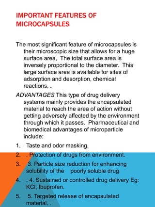 microparticulate drug delivery system ppt | PPTX