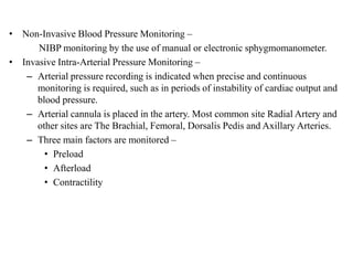 Monitoring of critically ill | PPTX