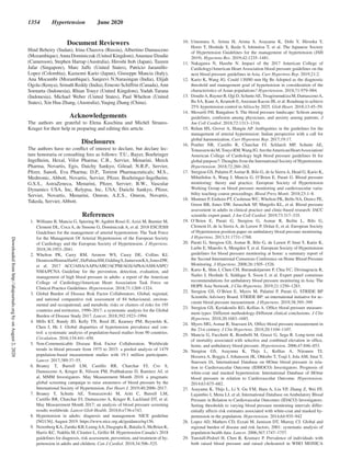 Newest 2020 ISH global hypertension practice guidelines | PDF