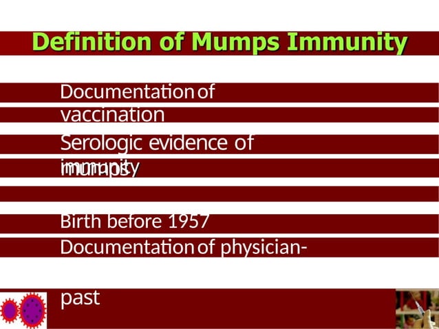 Mumps infection, infectious disease 001 | PPT