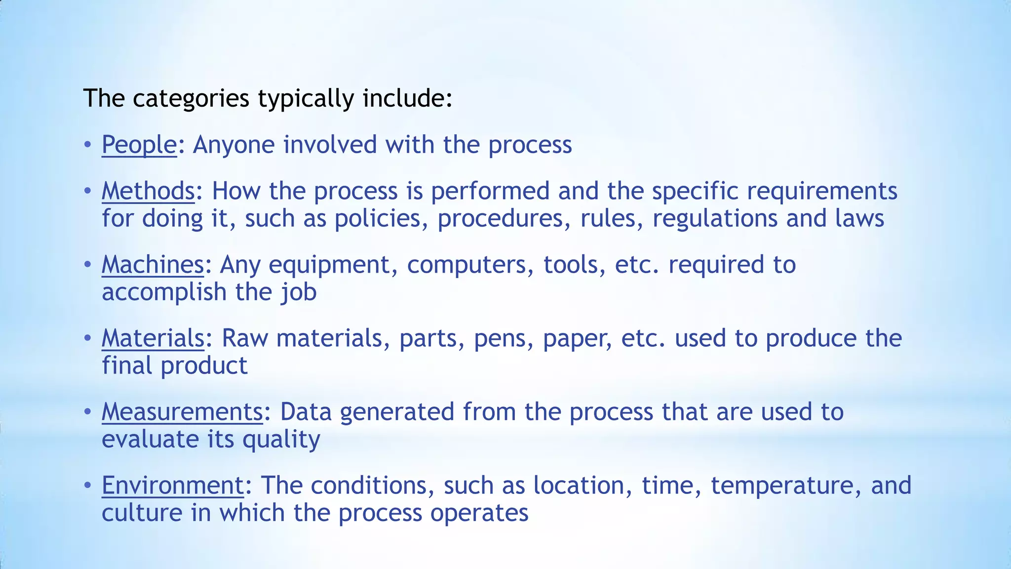 Ishikawa chart of quality control | PPTX