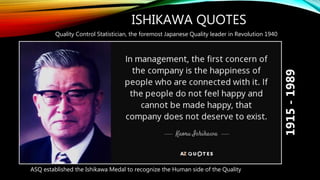 Ishikawa quality gurus and aravind eye hospital in india case study | PPT