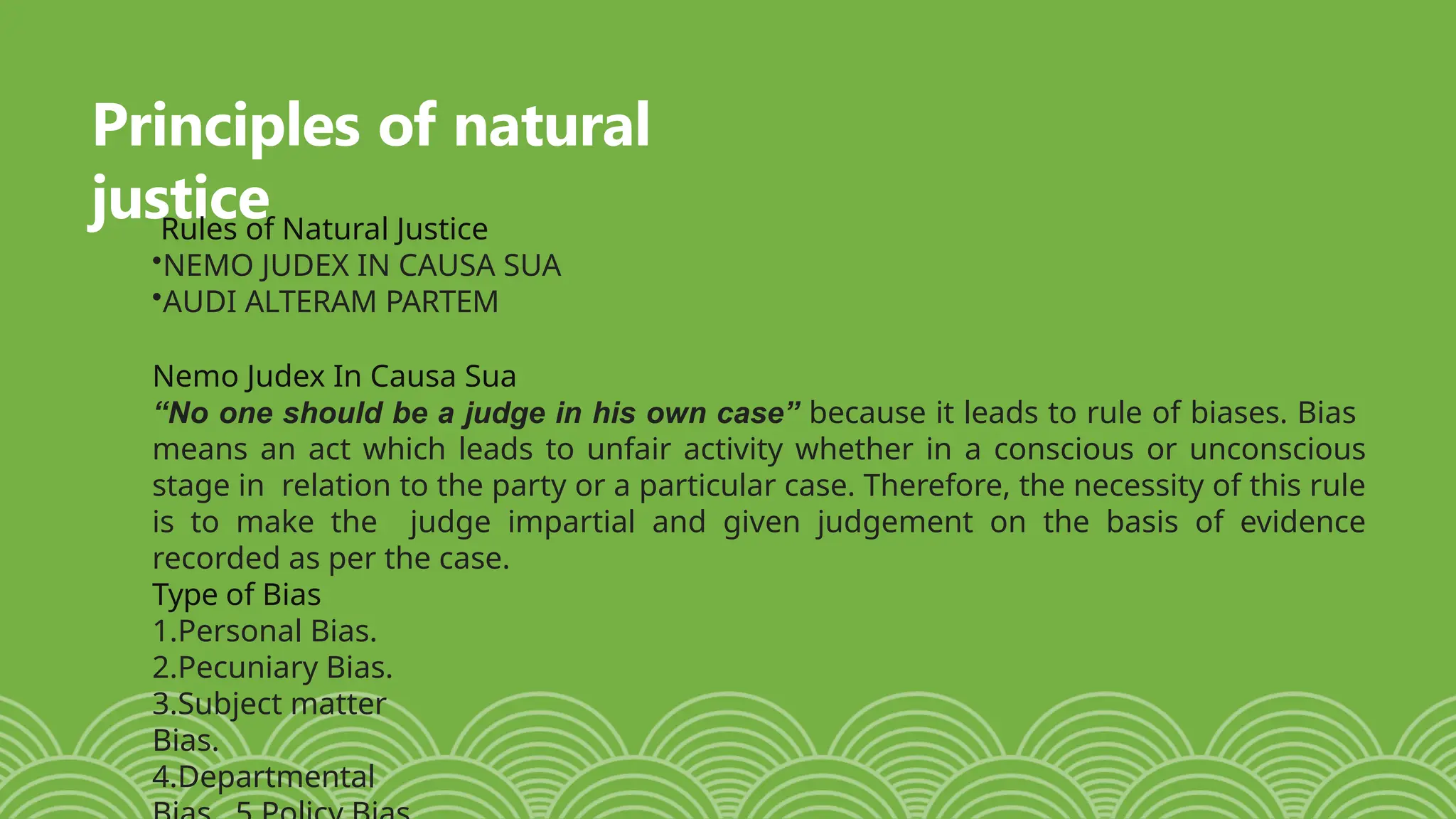 Natural Justice .....................ppt