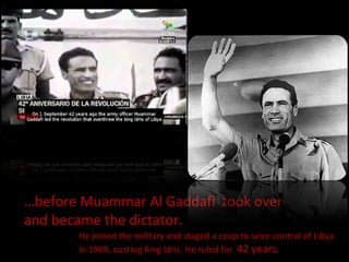 Struggle In Libya | PPT
