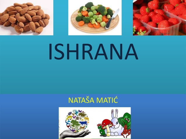 Ishrana | PPT