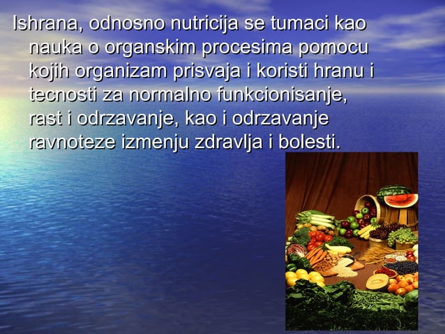 Ishrana katarina smoljanovic iii4 | PPT