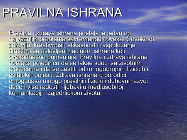 Ishrana katarina smoljanovic iii4 | PPT