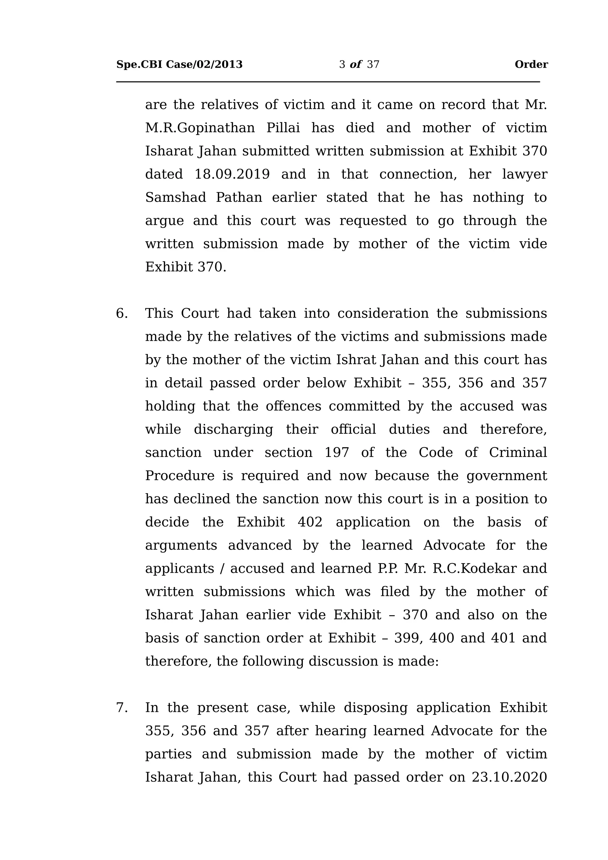 Ishrat jahan order (encounter) | PDF