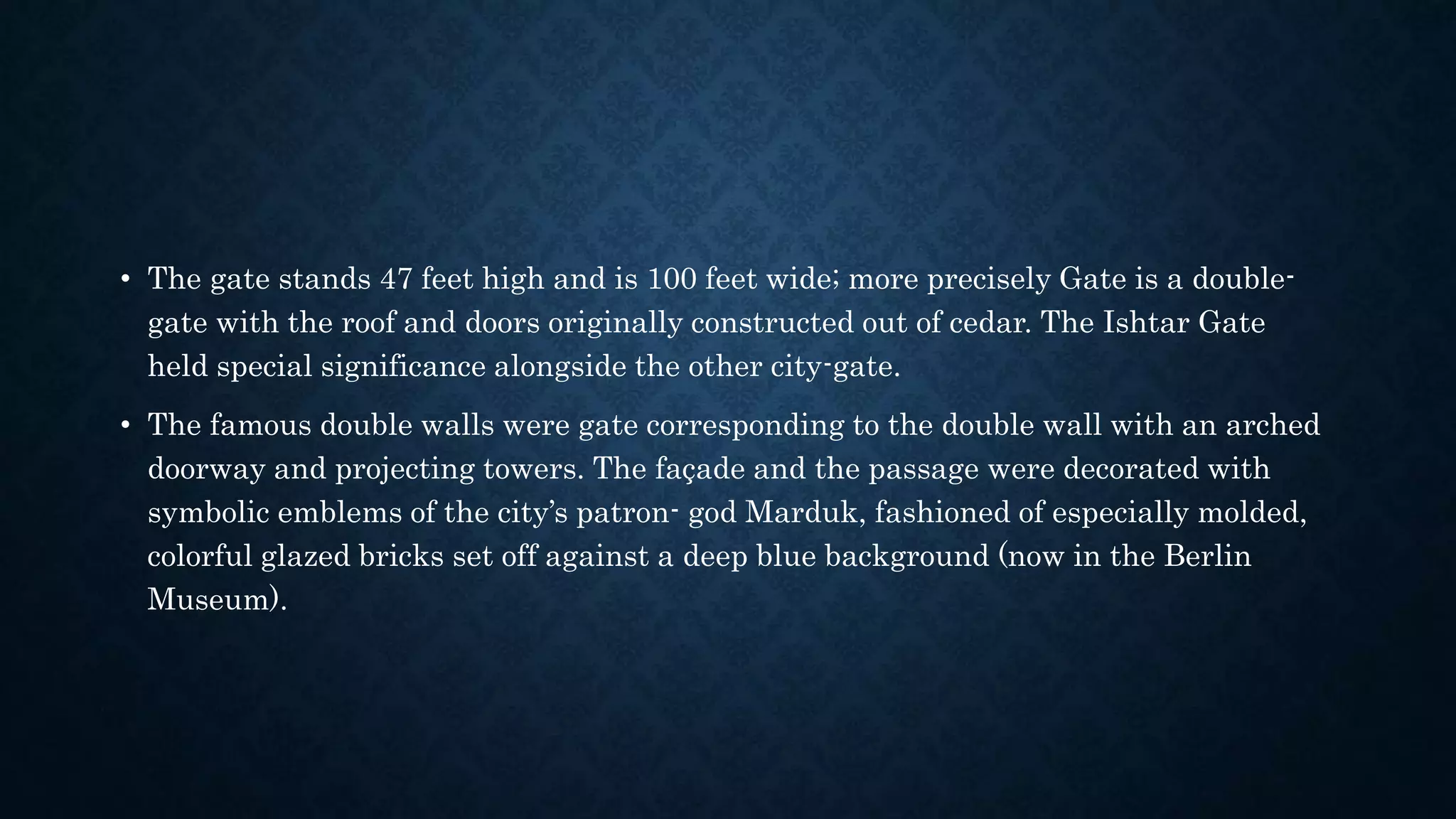 ISHTAR GATE(ART WORK).pptx