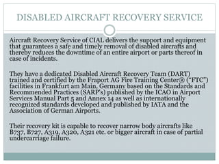 Aircraft rescue and Fire Fighting training report at CIAL | PPTX | Air ...