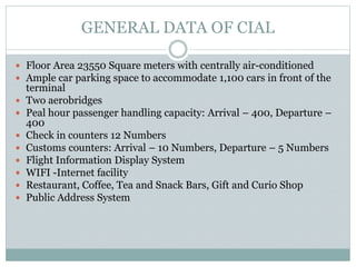Aircraft rescue and Fire Fighting training report at CIAL | PPTX | Air ...