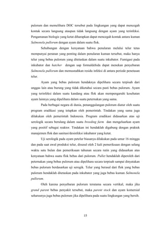 Makalah Pullorum | DOCX
