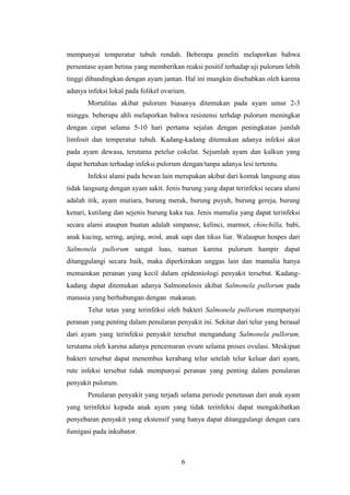 Makalah Pullorum | DOCX