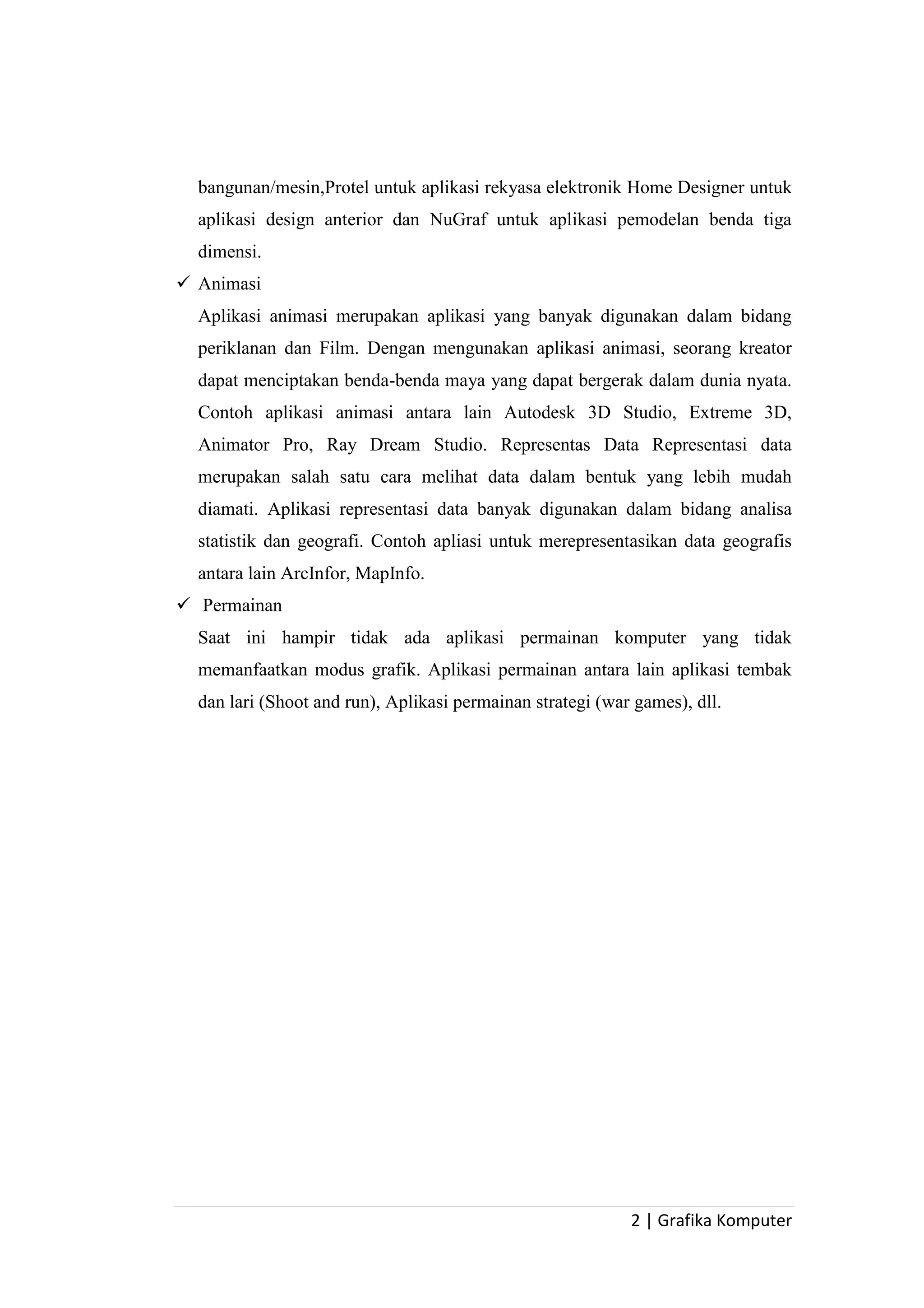 Laporan Tugas Grafika Komputer bangun 2 dimensi Code Block | DOCX