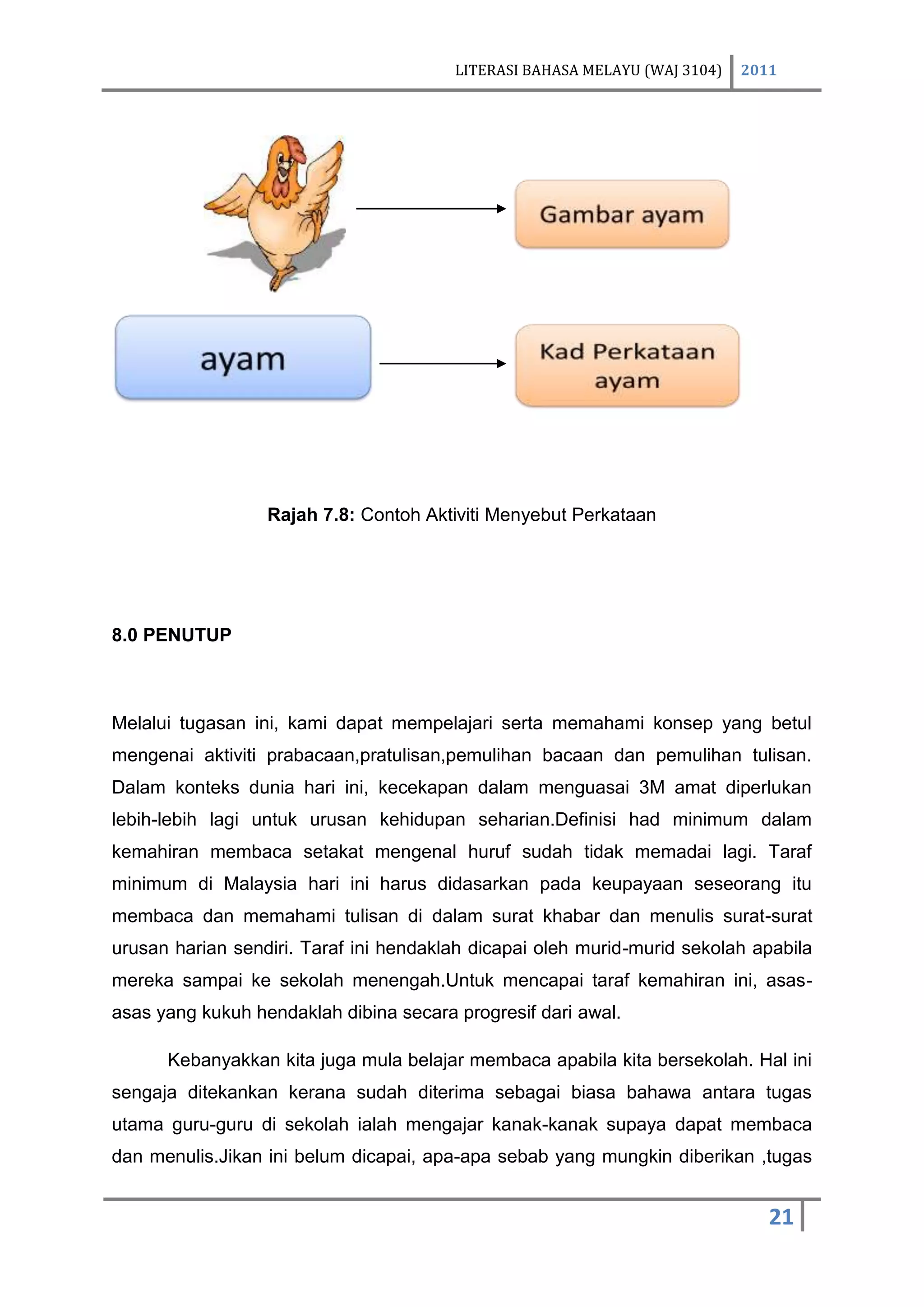 TUGASAN LITERASI BAHASA | DOCX