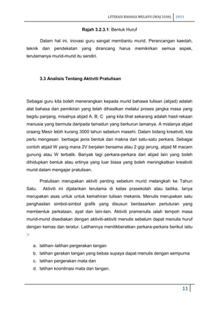 TUGASAN LITERASI BAHASA | DOCX