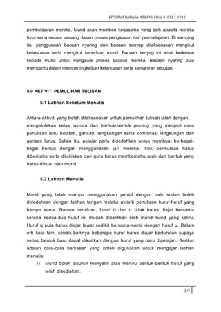 TUGASAN LITERASI BAHASA | DOCX