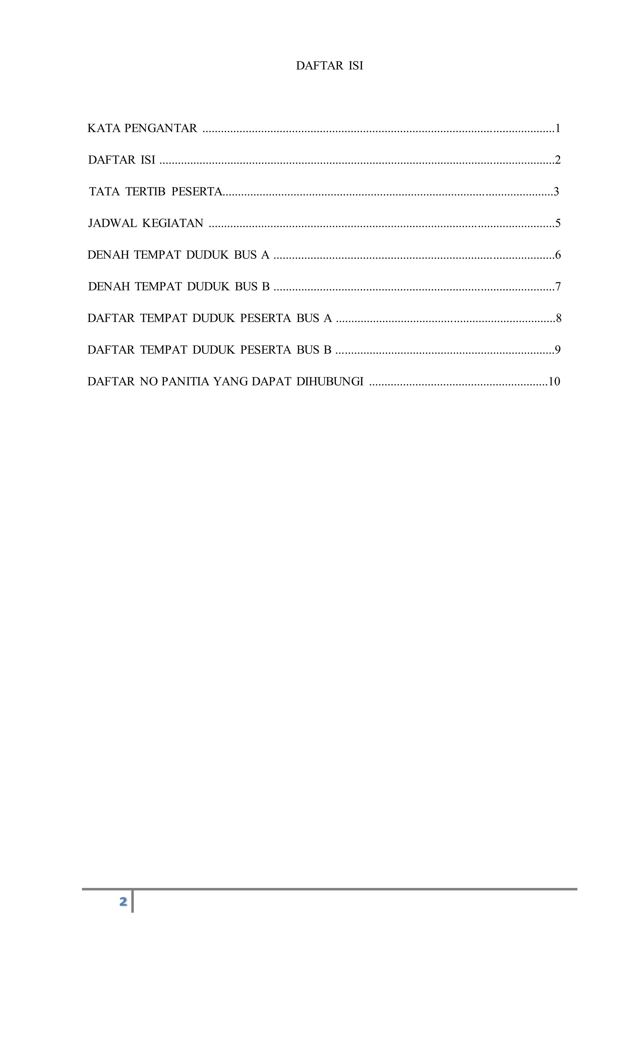 Contoh Buku Panduan Kunjungan Industri. | DOCX