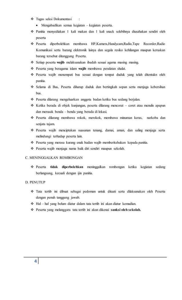 Contoh Buku Panduan Kunjungan Industri. | DOCX