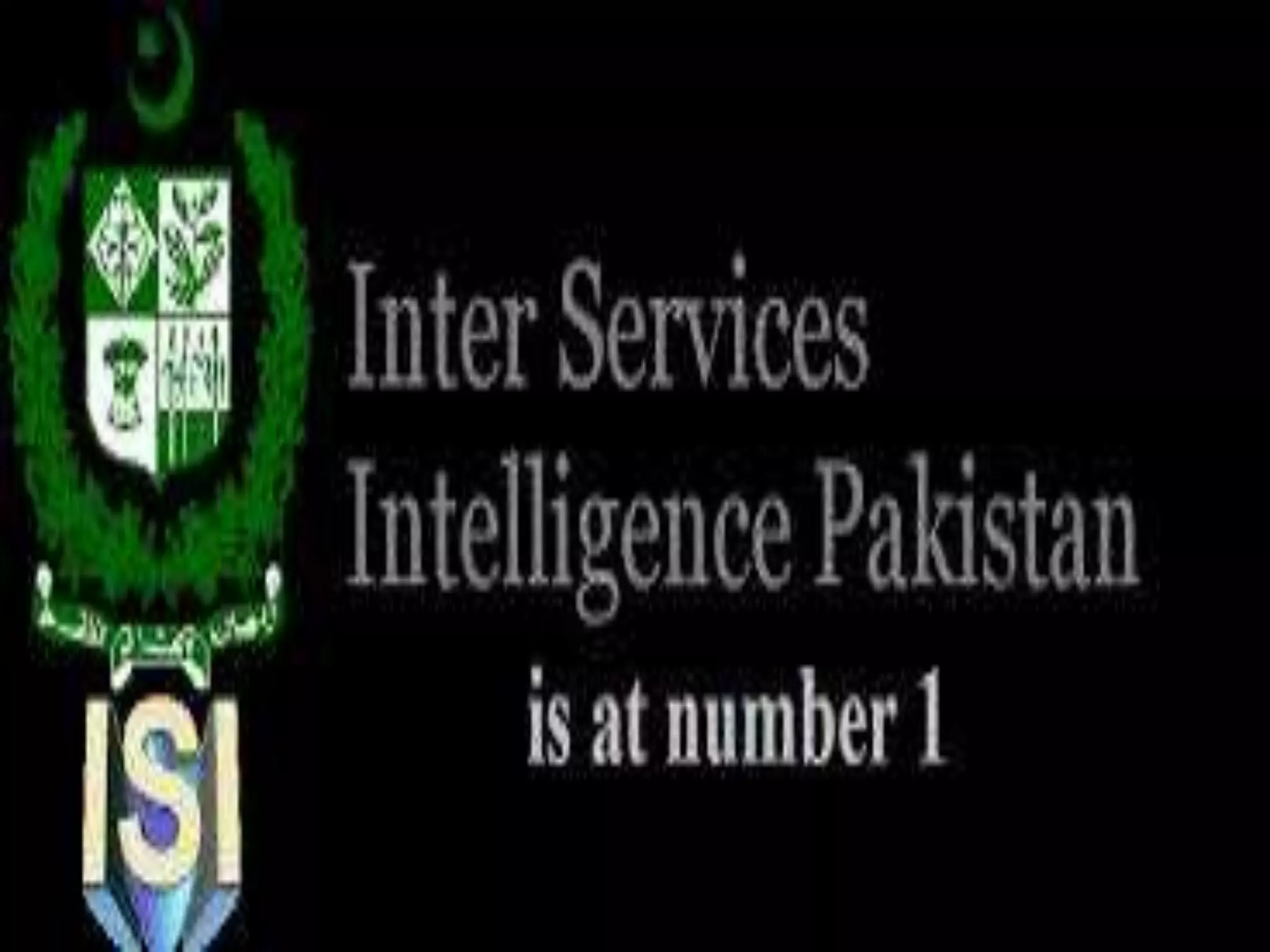 Inter Services Intelligence | PPTX
