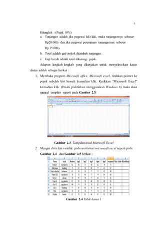 Laporan Praktikum Analisis Data Eksploratif-Microsoft Excel | DOCX