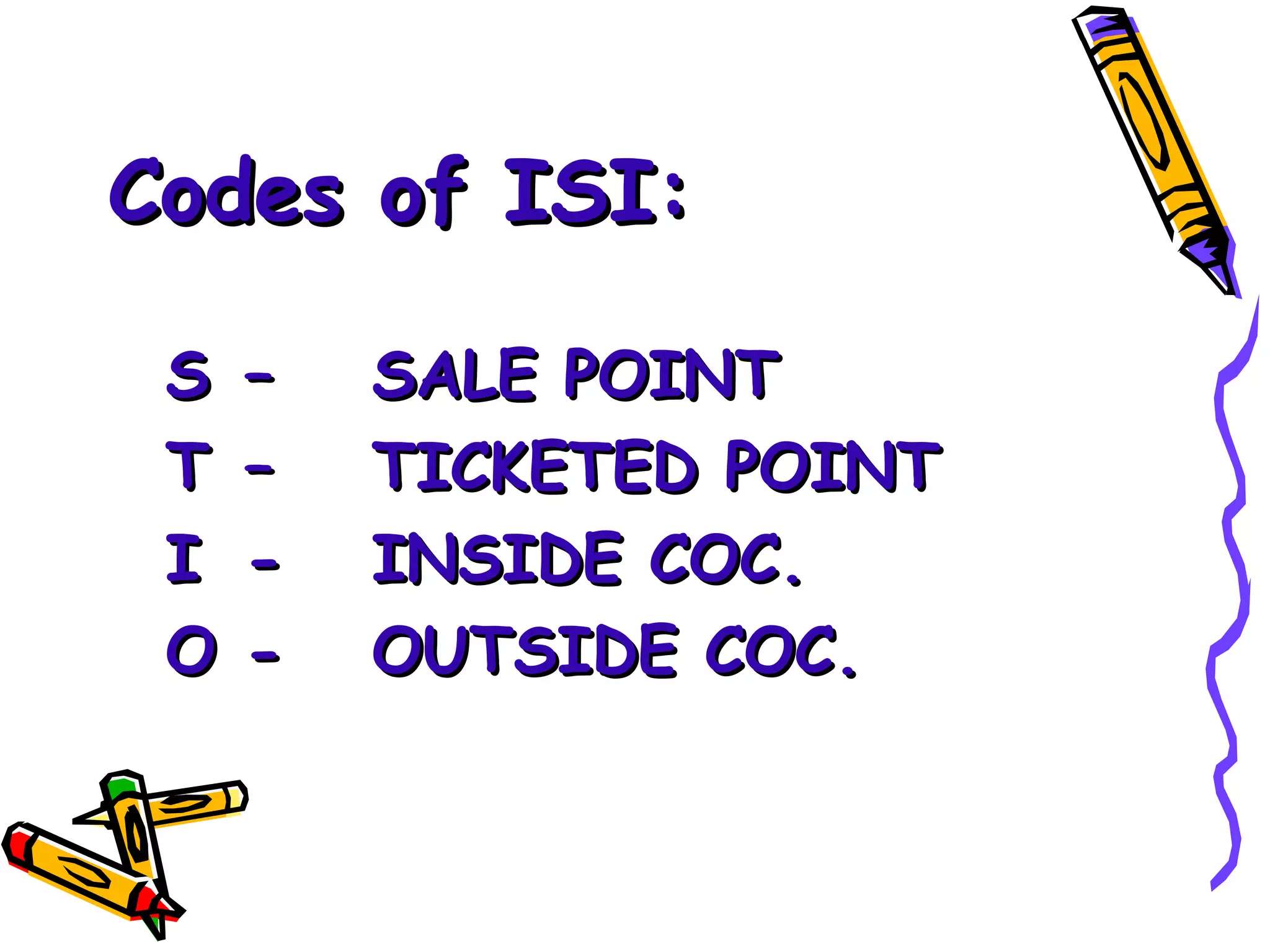 ISI: IATA International Sale Indicator | PPT