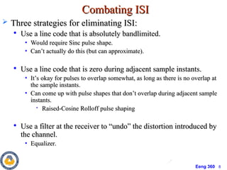 ISI - DC error correction techniques in channel | PPT