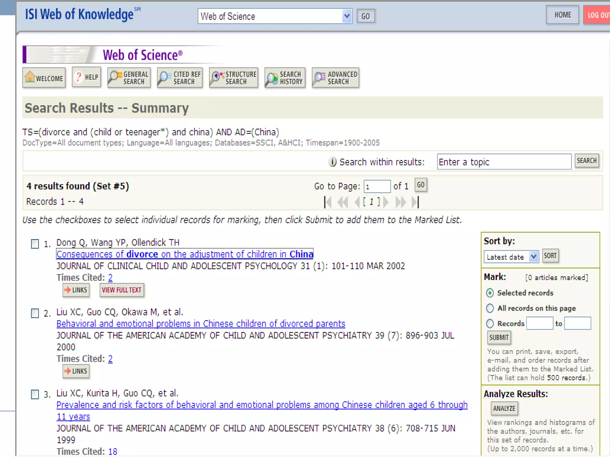 web of science | PPT