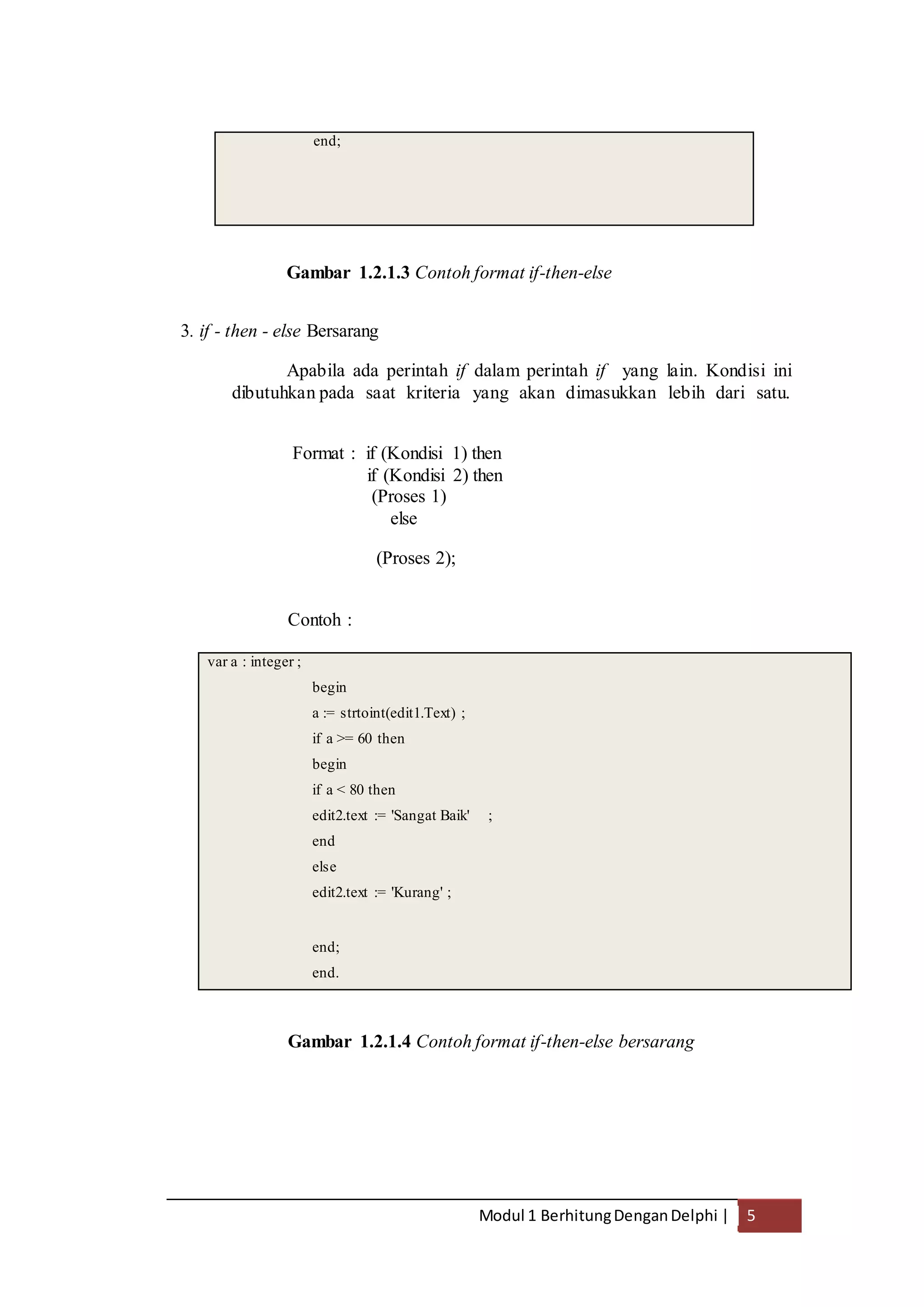 Laporan Praktikum Algoritma Pemrograman Modul I | PDF