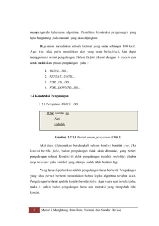 Laporan Praktikum Algoritma Pemrograman Modul II | DOCX