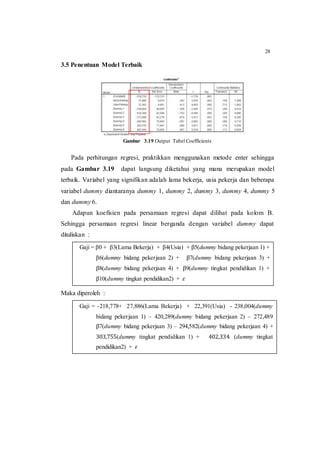 Laporan Praktikum Analisis Regresi Terapan Modul IV-Variabel Dummy | DOCX
