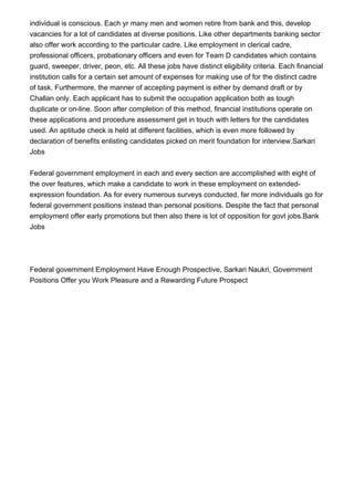 Sarkari Naukri | PDF