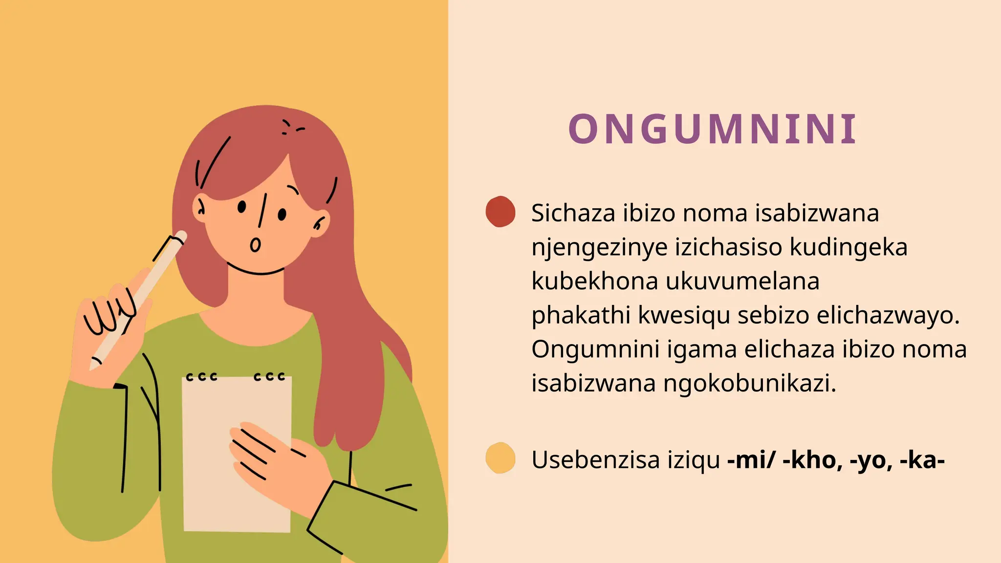 Isichasiso - Adjective, Relatives and Possessives | PPTX