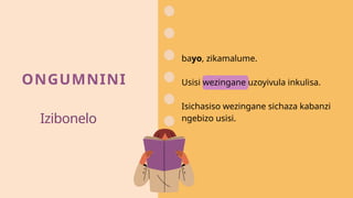 Isichasiso - Adjective, Relatives and Possessives | PPTX