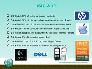 Isic presentation 2011 tv | PPTX