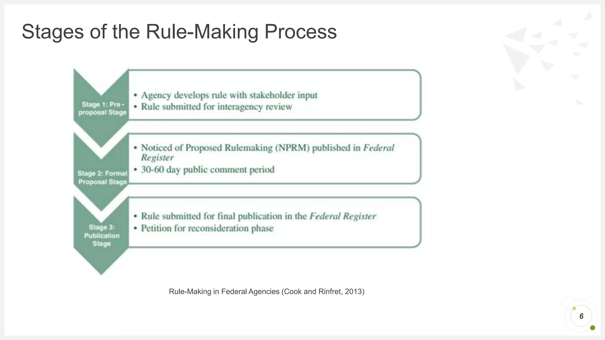 Continuous Policy Formation and the Migratory Bird Treaty Act | PPT