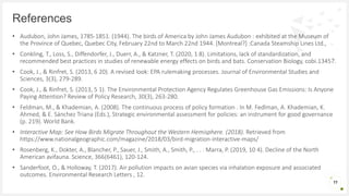 Continuous Policy Formation and the Migratory Bird Treaty Act | PPT