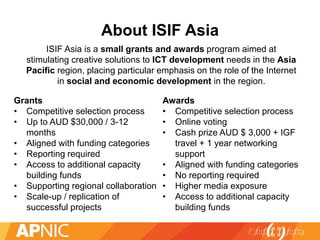 Information Society Innovation Fund (ISIF) Showcase | PDF | Internet ...