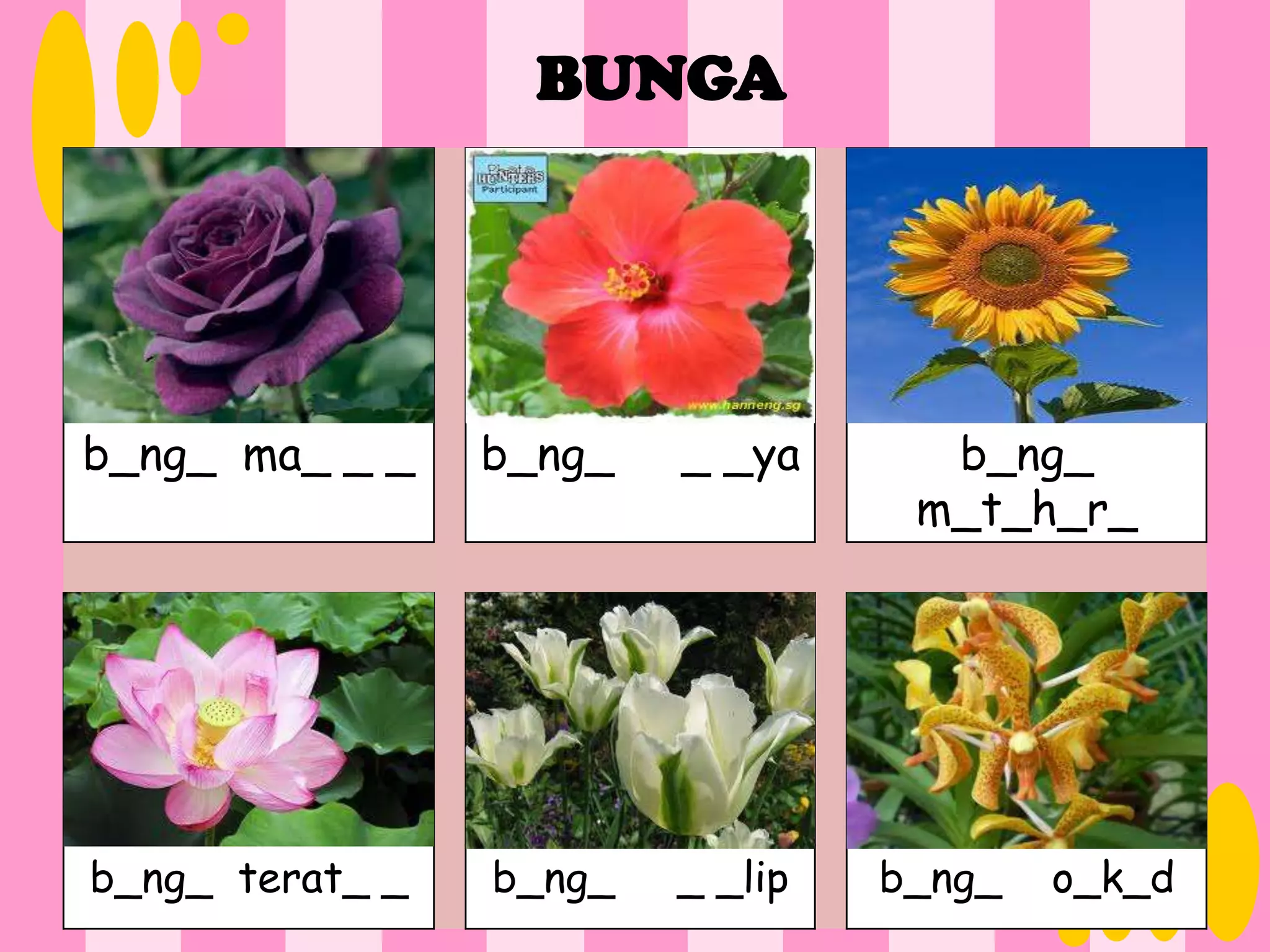 Isi hurufberdasarkan gambar | PPT