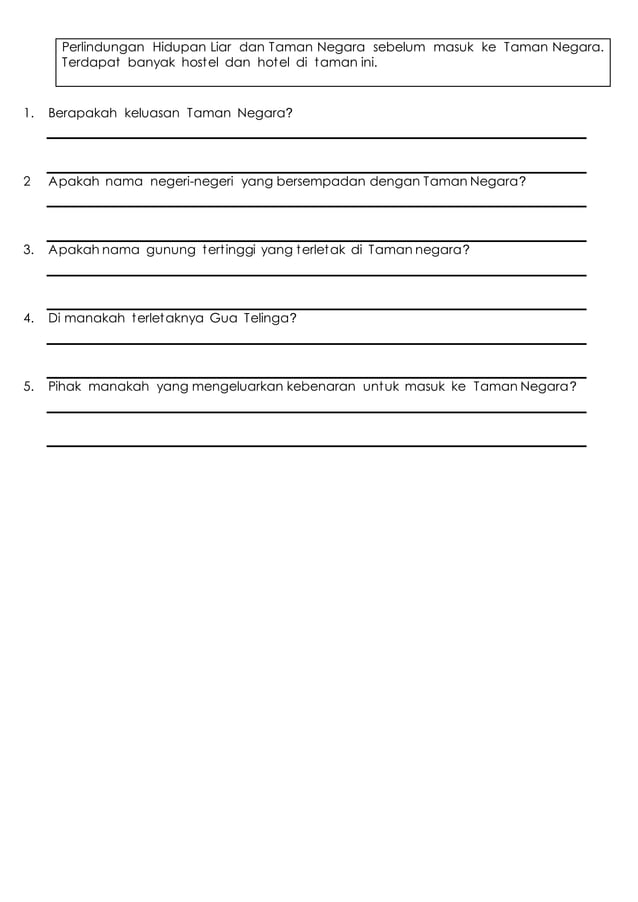 Isikan tempat kosong denngan jawapan yang sesuai | DOCX