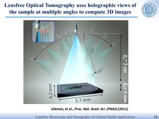 Lensfree Microscopy and Tomography | PPTX